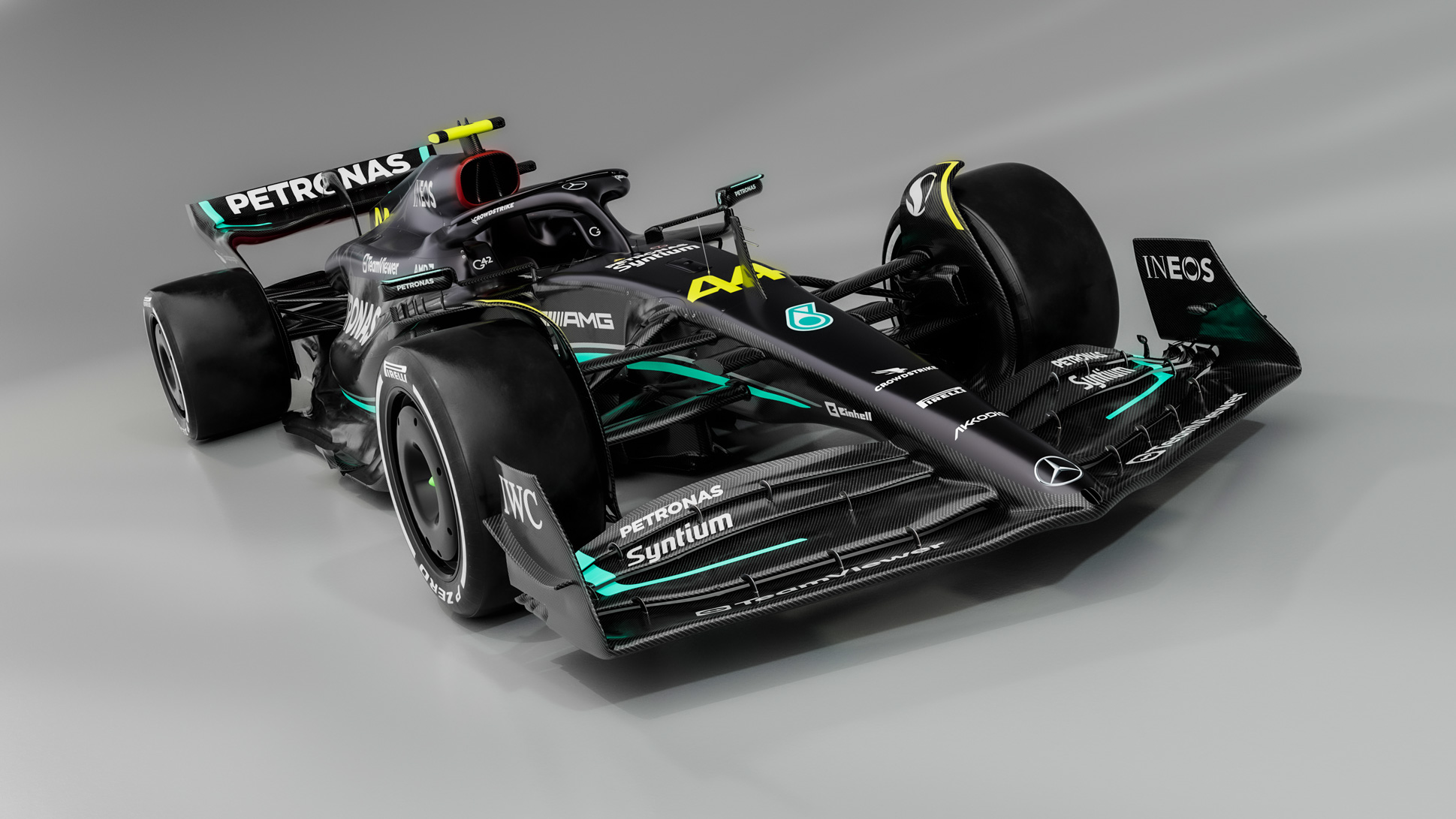 Mercedes-AMG F1 unveils the new W14 as black livery returns | Top Gear
